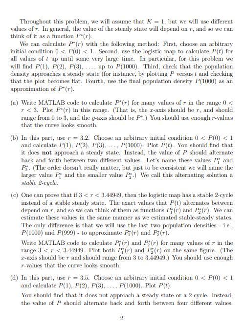 Solved Can you please help me solve this problem using | Chegg.com
