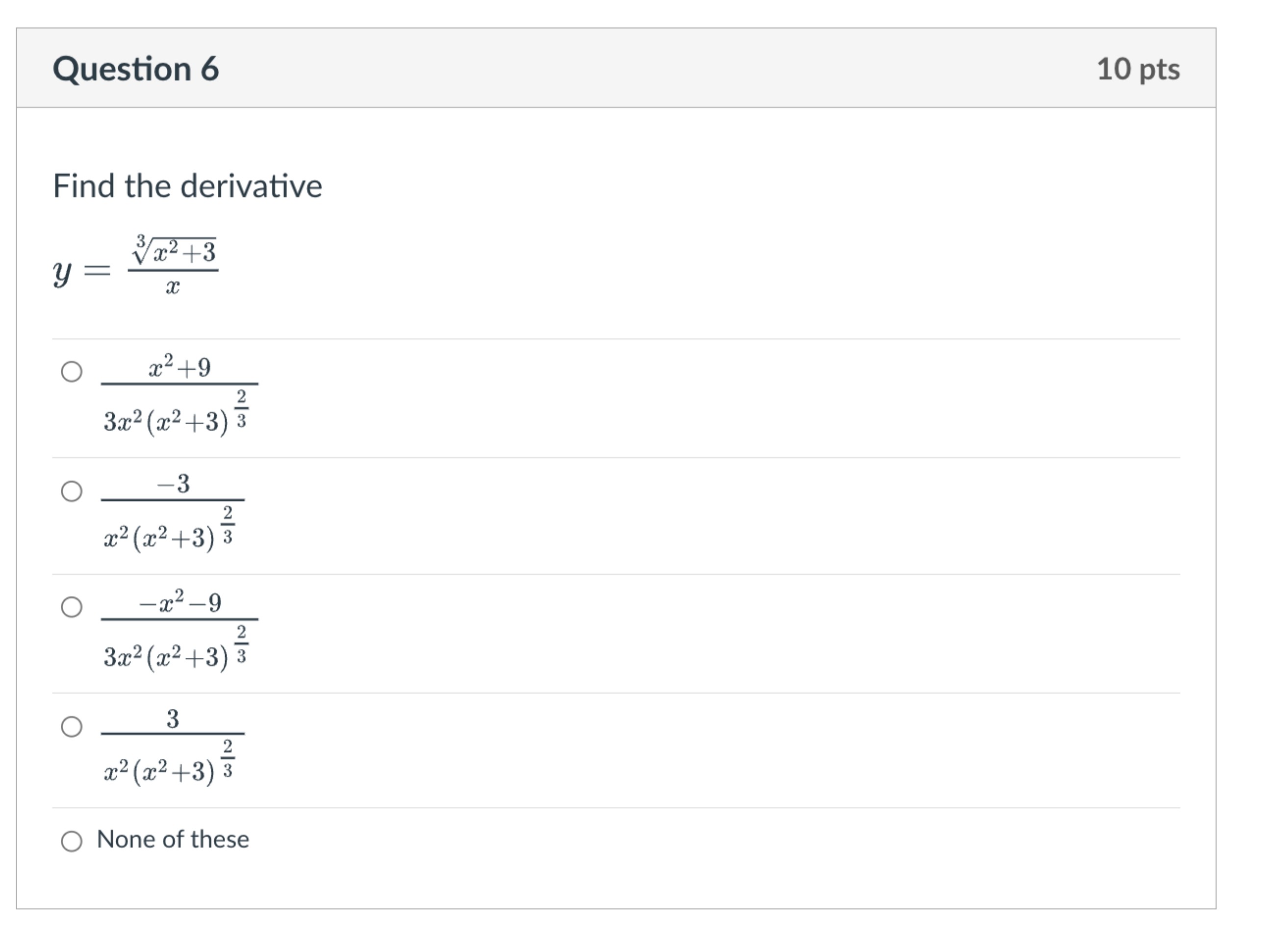 Solved Question 6Find the | Chegg.com