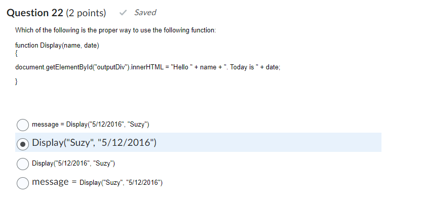 Solved Which of the following is the proper way to use the | Chegg.com