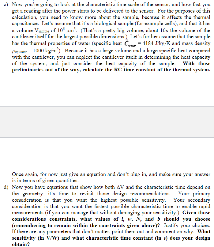 Solved Problem 2: Design and analysis of a thermocouple | Chegg.com