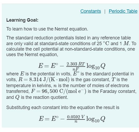 Solved Constants | Periodic Table Learning Goal: To learn | Chegg.com
