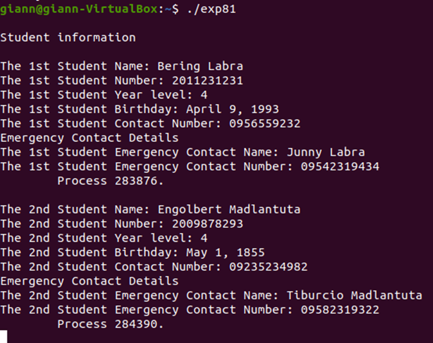 Solved Based On The Source Code And Output Given Above Write 4456