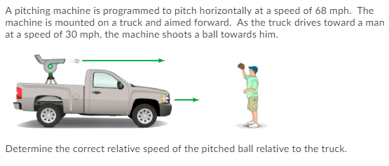 Solved A pitching machine is programmed to pitch | Chegg.com