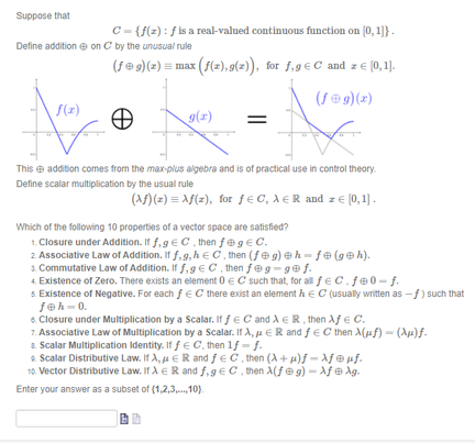 Solved Suppose that C = {f(z): f is a real-valued continuous | Chegg.com