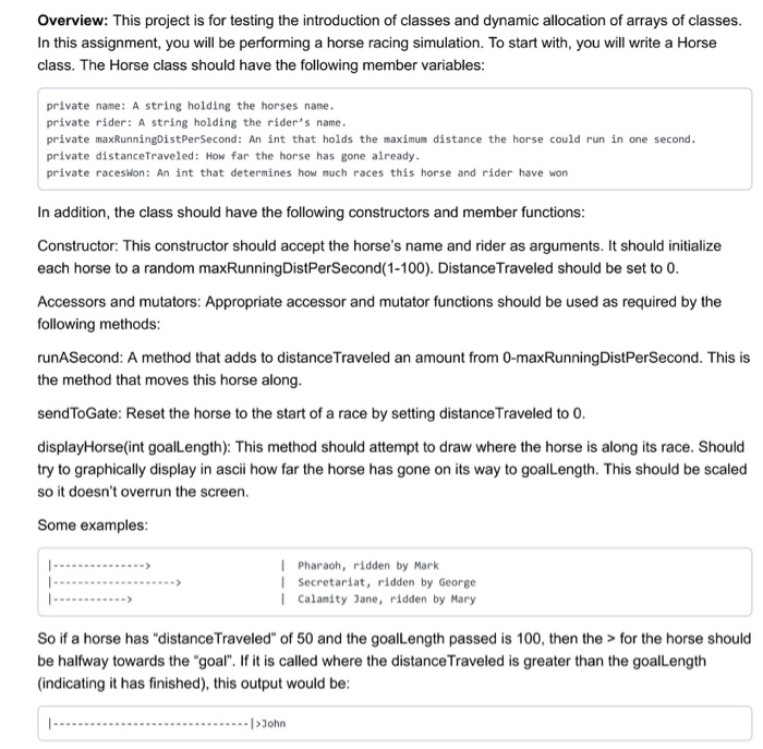 Solved Overview This Project Is For Testing The 