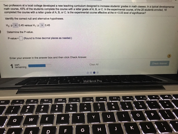 Solved Two professors at a local college developed a now | Chegg.com Solved Two professors at a local college developed a now | Chegg.com