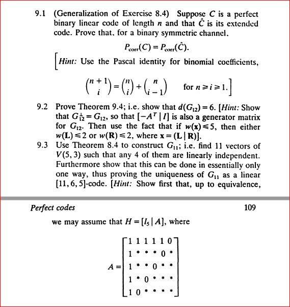9.1 (Generalization of Exercise 8.4) Suppose C is a | Chegg.com