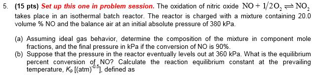 Solved 5. (15 pts) Set up this one in problem session. The | Chegg.com