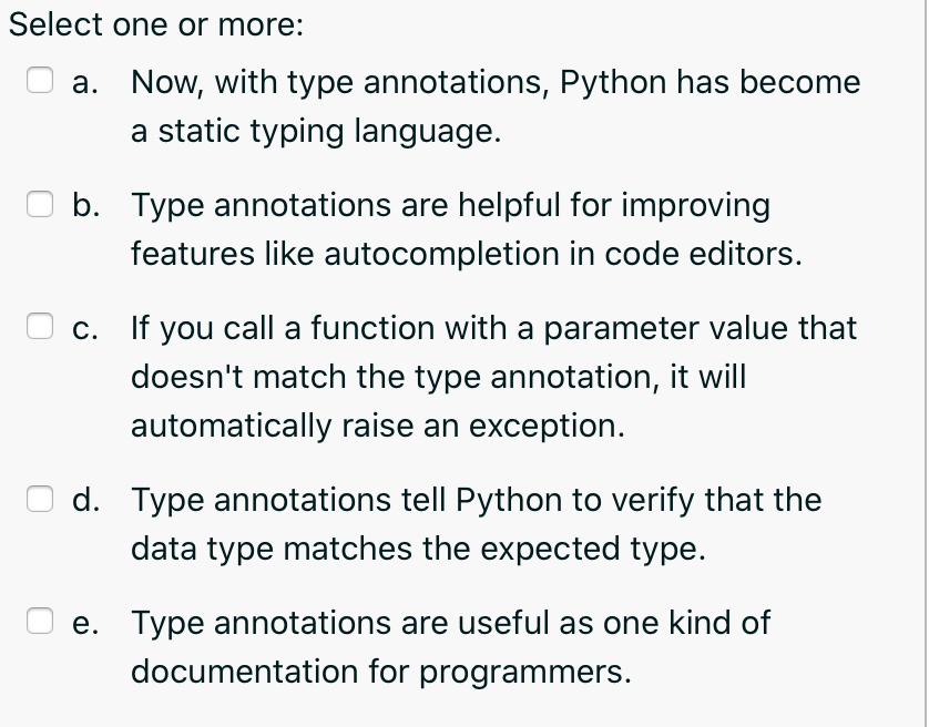 Solved In Python, we can use ty pe | Chegg.com