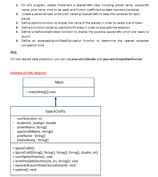 Solved read the question and solve it in java CORRECTLY WITH | Chegg.com