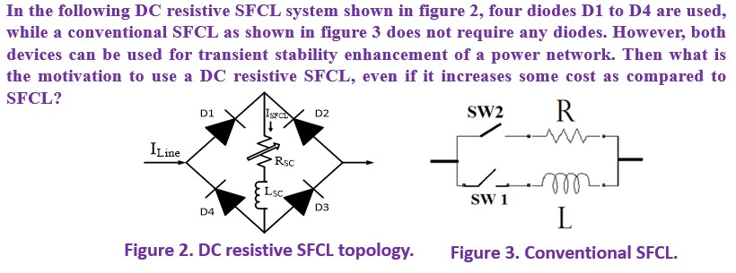 Solved In the following DC resistive SFCL system shown in | Chegg.com