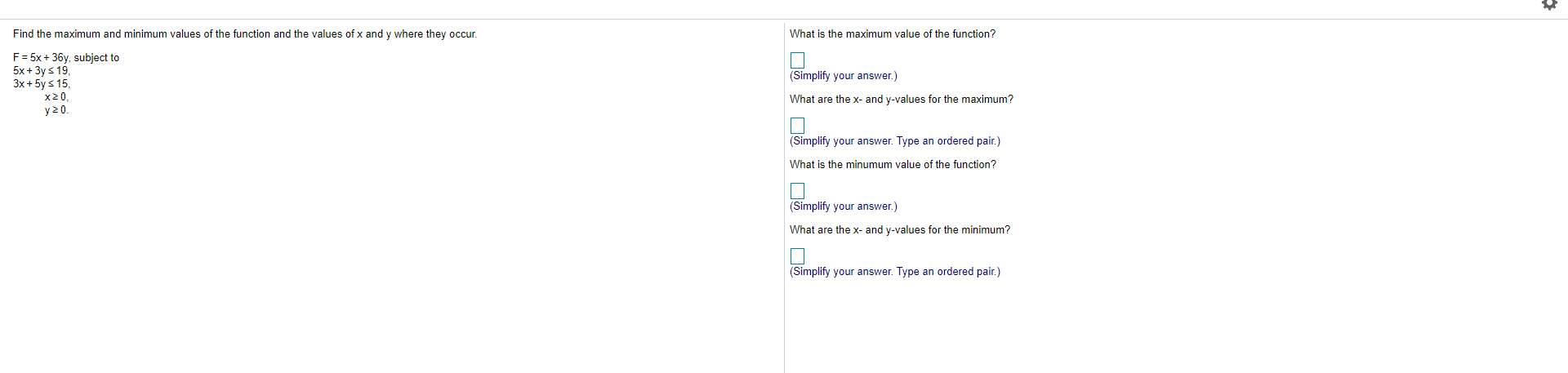 Solved What Is The Maximum Value Of The Function Find The