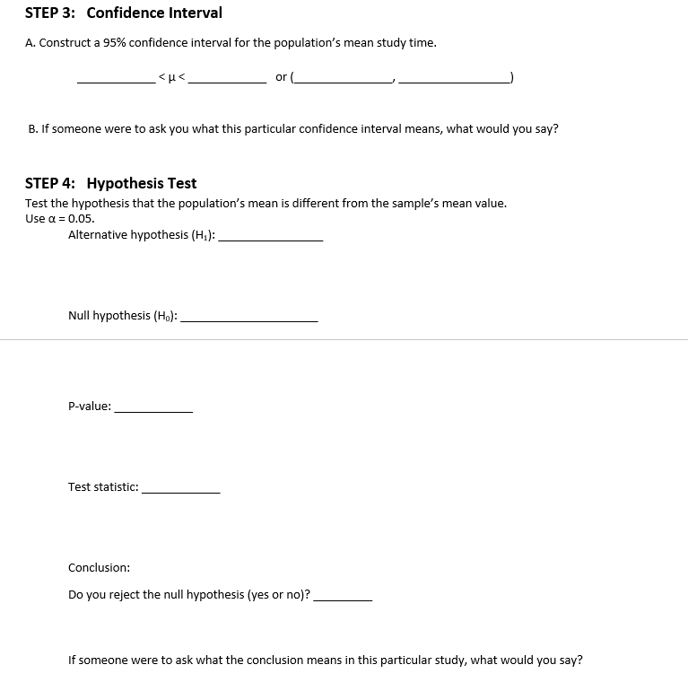 Solved Class Parameters vs. Personal Sample Data The results | Chegg.com