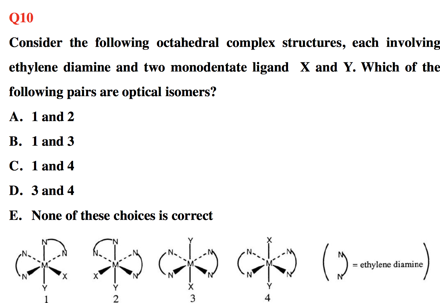 Solved 06 Which of the following is the ionization isomer of | Chegg.com