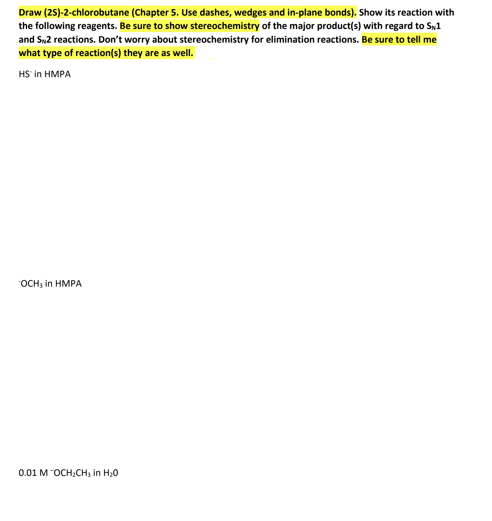 Solved Draw (2S)-2-chlorobutane (Chapter 5. ﻿Use dashes, | Chegg.com