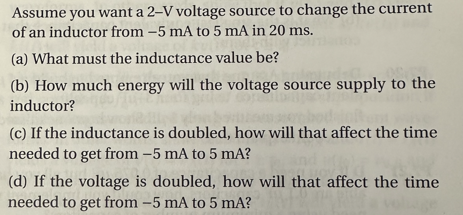 Solved Assume you want a 2−V voltage source to change the | Chegg.com