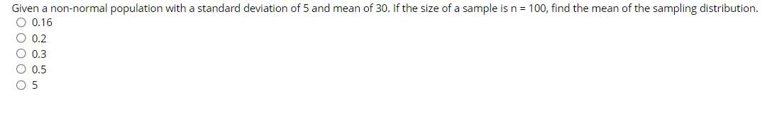 Solved Given a non-normal population with a standard | Chegg.com
