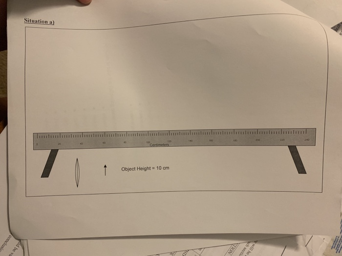 Solved of.. Make neatly and legibly drawn to scale ray | Chegg.com