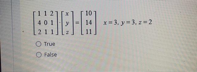 Solved Substitute the given values of x, y, and z into the | Chegg.com