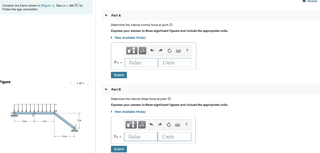 Solved | Review Consider the frame shown in (Figure 1). Take | Chegg.com Solved | Review Consider the frame shown in (Figure 1). Take | Chegg.com
