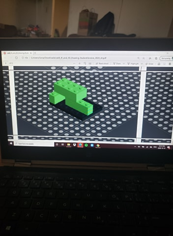 Draw isometric images and then use a conditional | Chegg.com