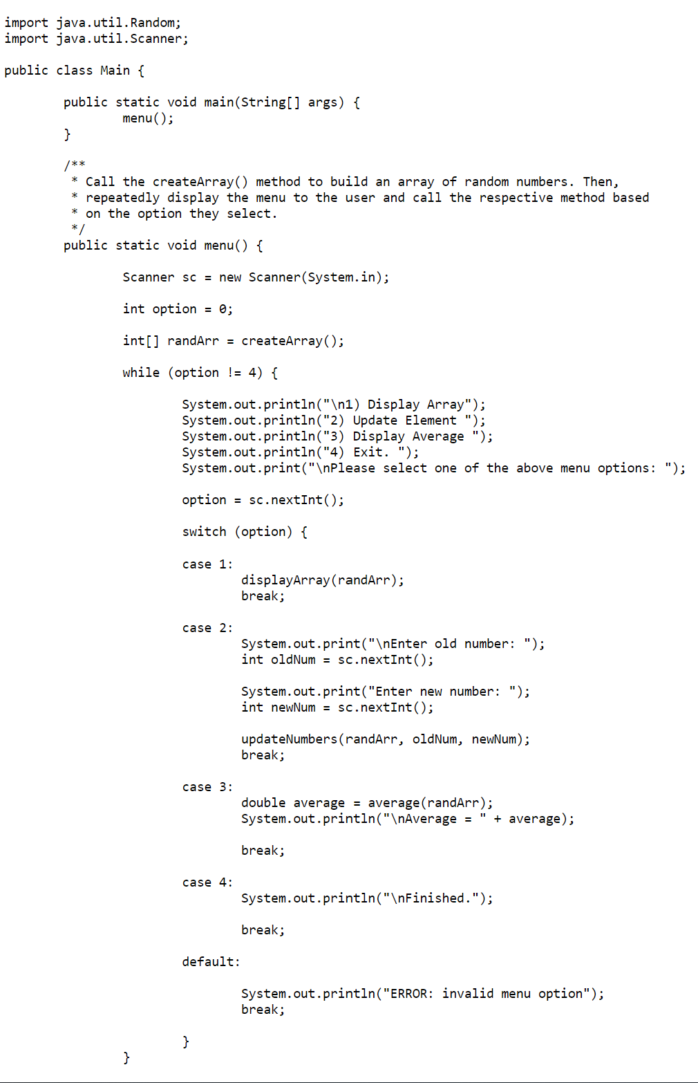 Solved Start by copying and pasting the starting code into | Chegg.com