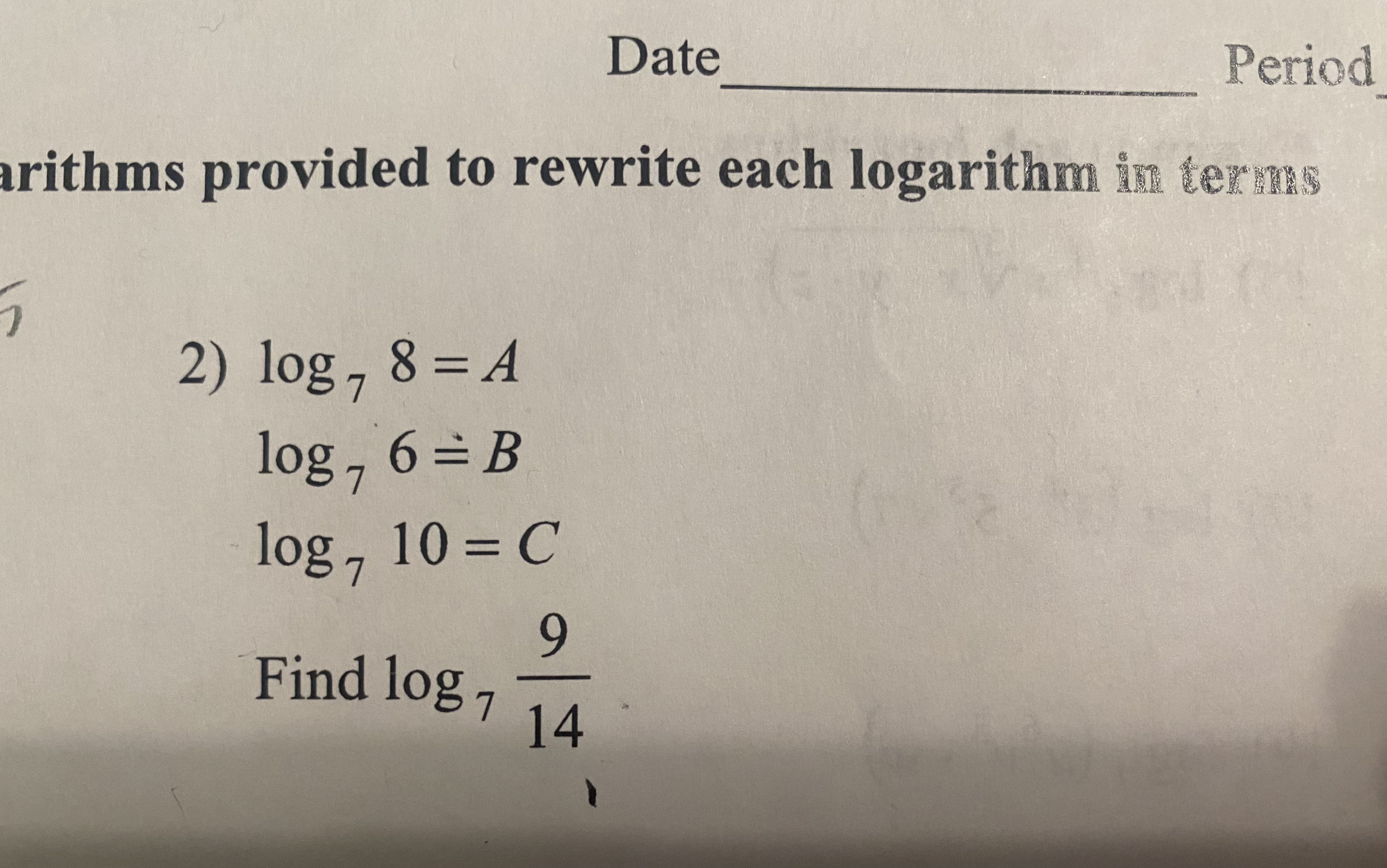 Solved Use the properties of logarithms and the logarithms | Chegg.com Solved Use the properties of logarithms and the logarithms | Chegg.com