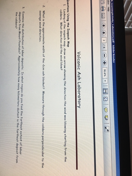 Solved Volcanic Ash Laboratory Examining Ash Specimens | Chegg.com