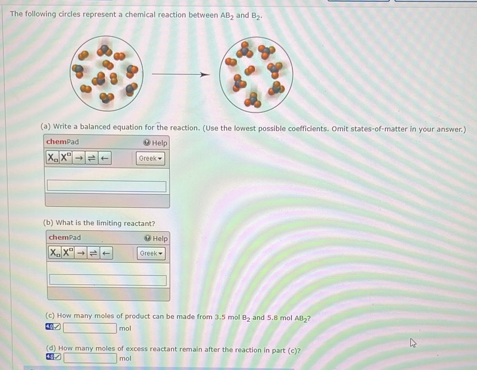 Solved Write balanced equations for each of the following. | Chegg.com