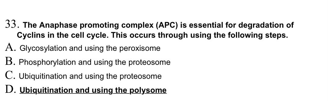 Solved 3. APC loss of function mutations typically cause a | Chegg.com