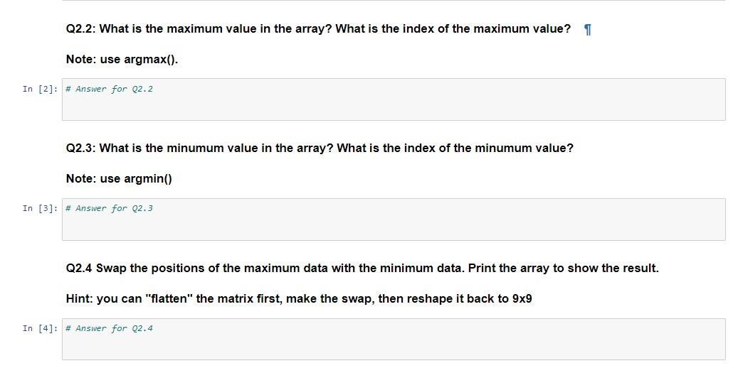 Solved Q2: Array Processing (15 points) Given a 9-by-9 | Chegg.com