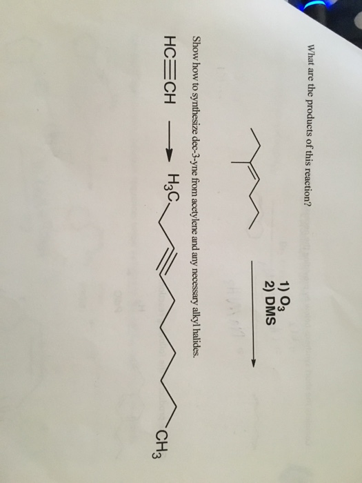 Solved What are the products of this reaction? Show how to | Chegg.com