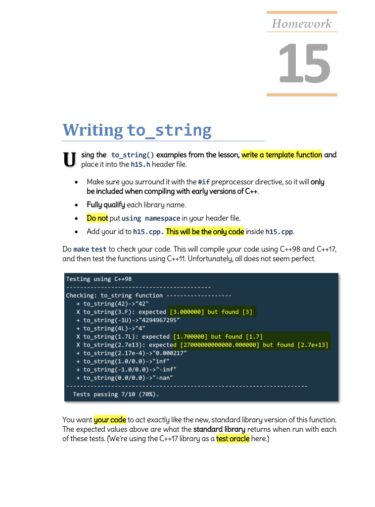 Solved HOMEWORK 15 PAGE 2 As you can see, the | Chegg.com