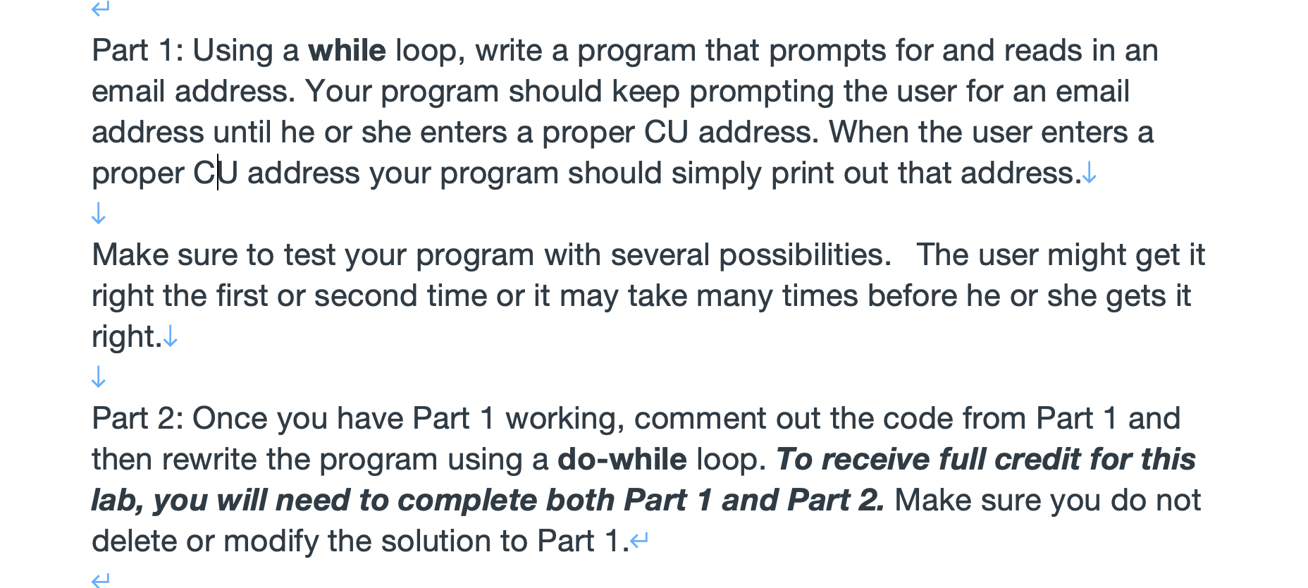 Solved Part 1 Using A While Loop Write A Program That