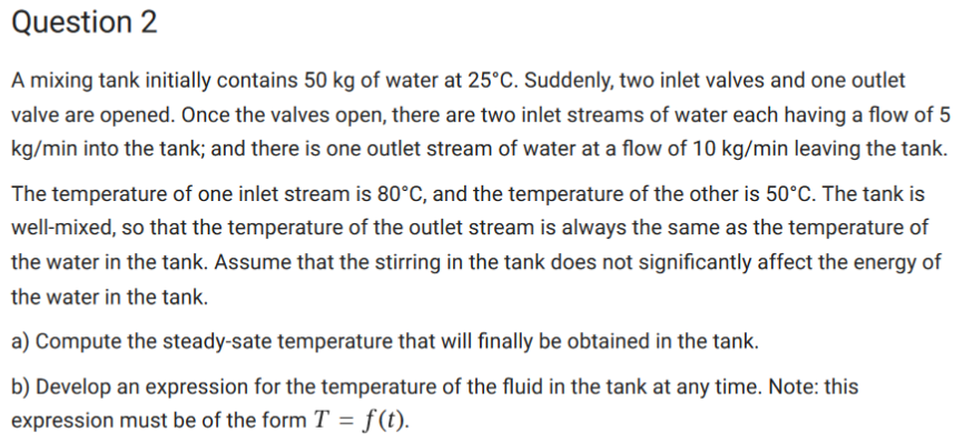 Solved This is a thermodynamics question. I am the most | Chegg.com