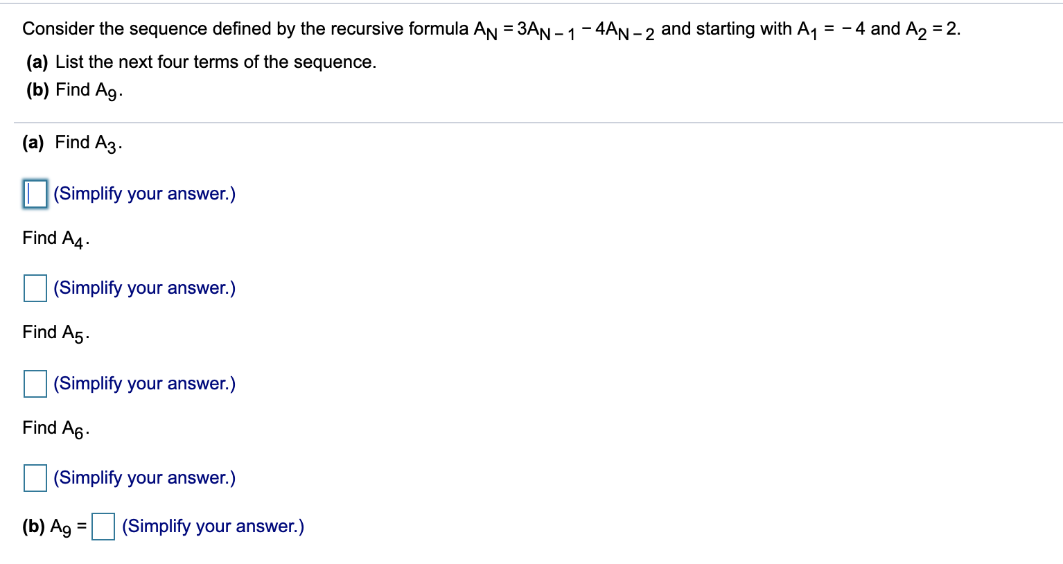 Solved Consider the sequence defined by the recursive | Chegg.com