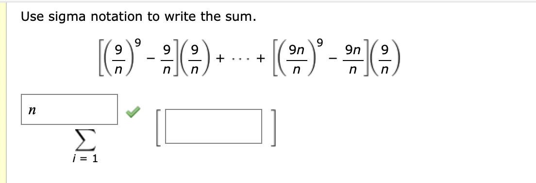 Solved Use sigma notation to write the sum. | Chegg.com
