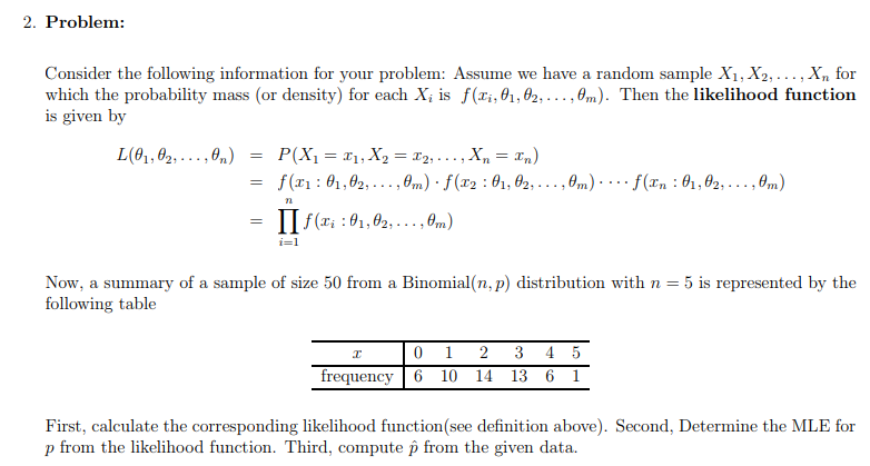 Solved Consider The Following Information For Your Problem