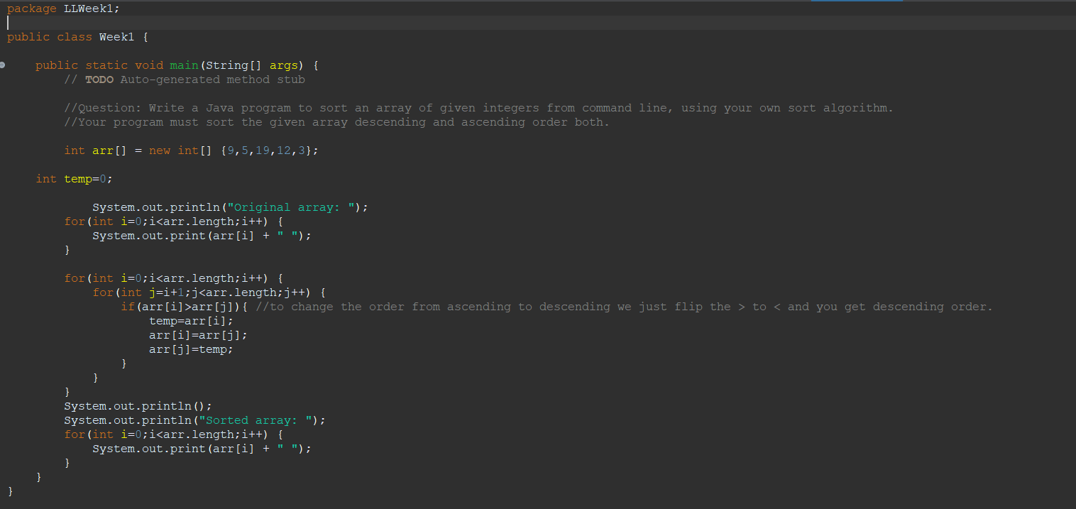 Solved Finding the index of the minimum element in a | Chegg.com
