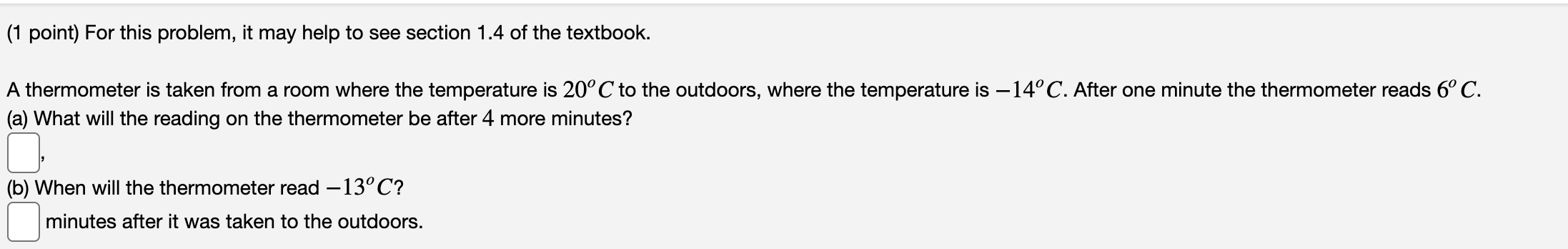 Solved (1 point) For this problem, it may help to see | Chegg.com
