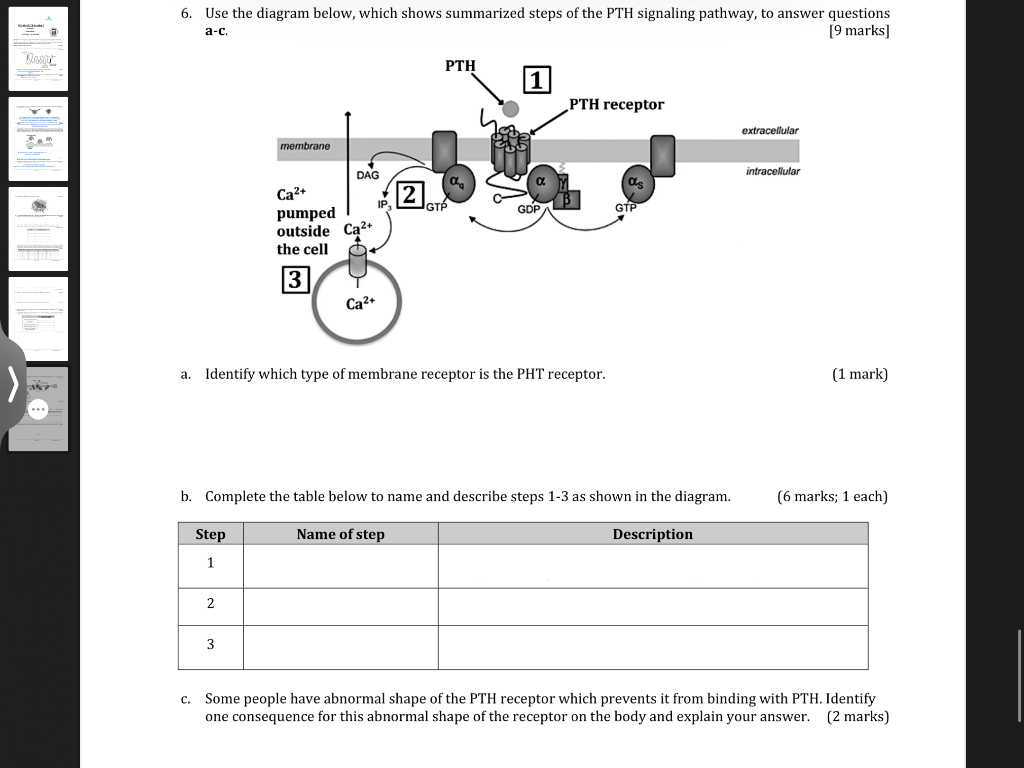Solved 6. Use the diagram below, which shows summarized | Chegg.com