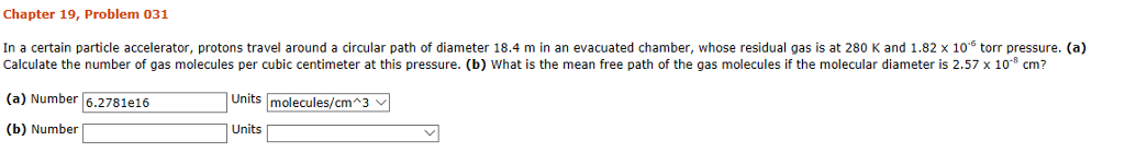 Solved Chapter 19, Problem 031 In a certain particle | Chegg.com