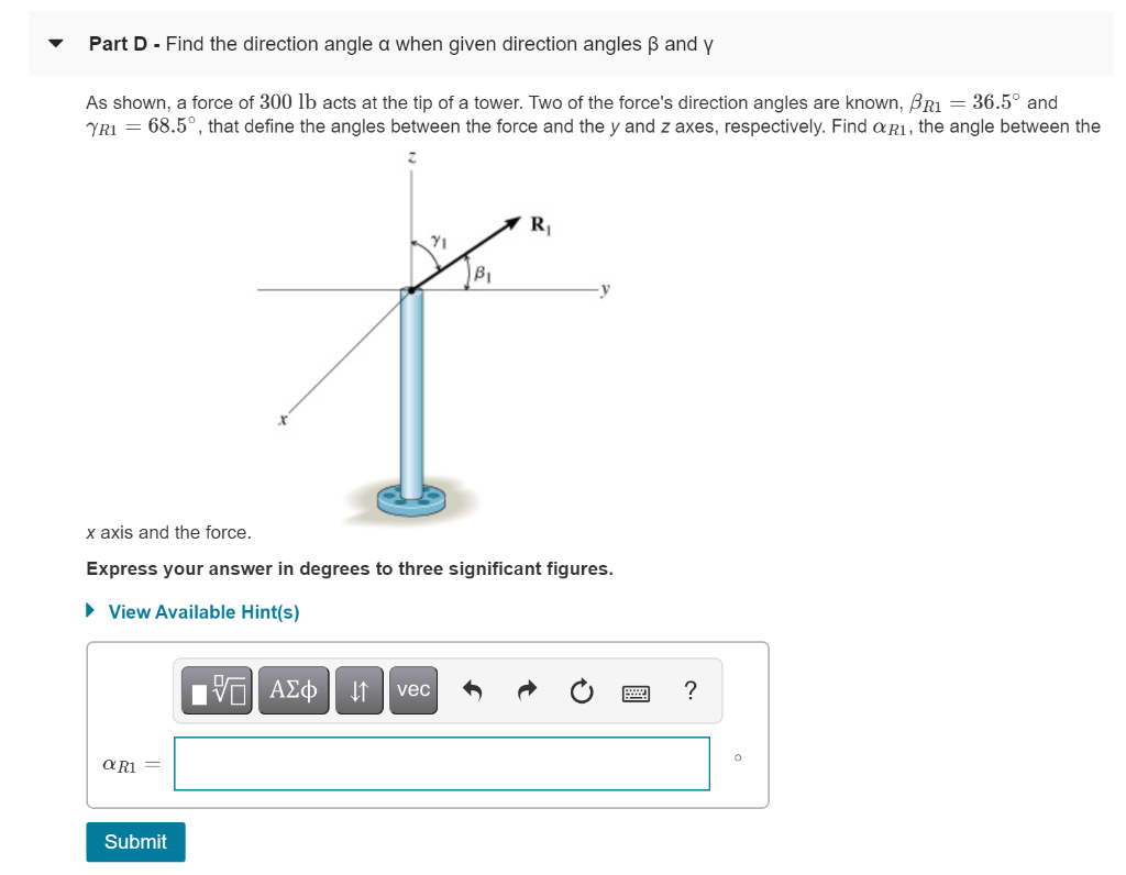 Solved Part A - Resultant of adding F1 and F3 Learning Goal: | Chegg.com