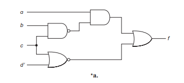 Solved 1. Show a block diagram of a system using AND, OR, | Chegg.com