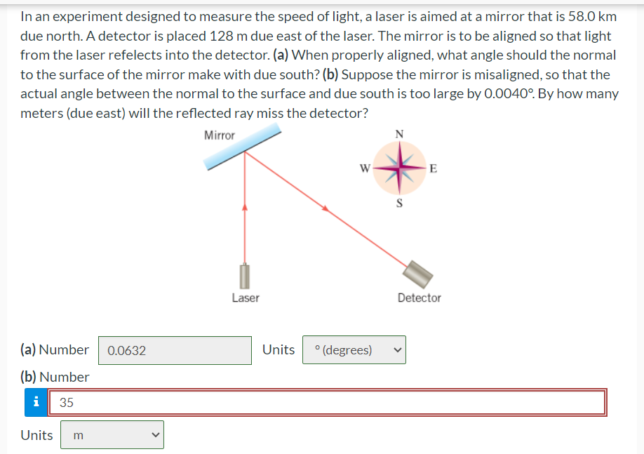 Solved In an experiment designed to measure the speed of | Chegg.com