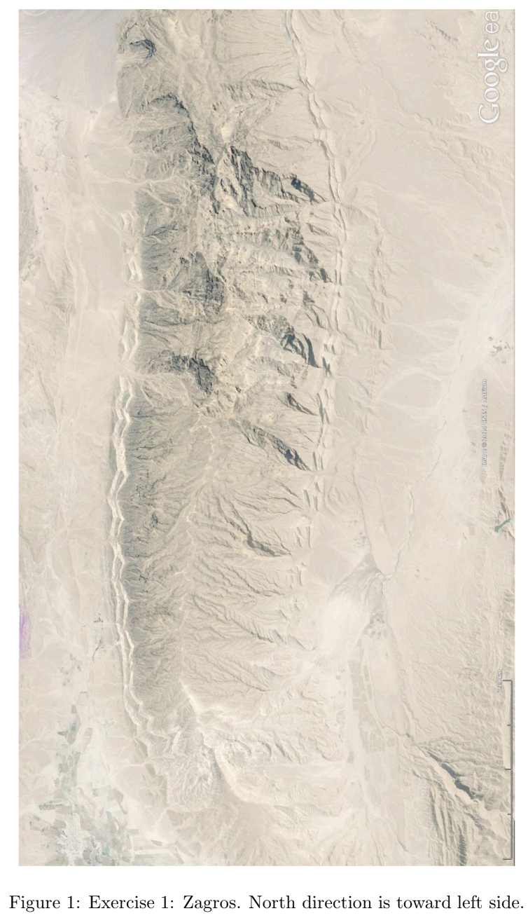 Solved I really need help drawing classic geological map | Chegg.com