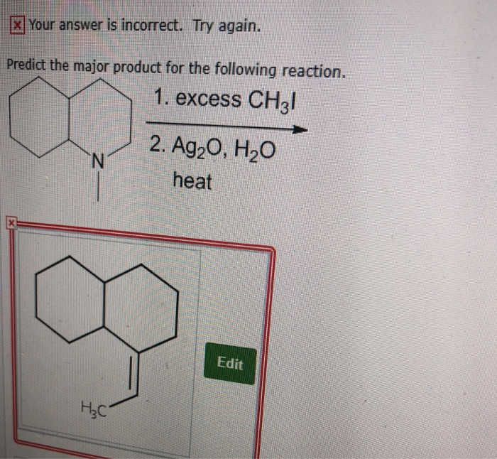 Solved x Your answer is incorrect. Try again. Predict the | Chegg.com