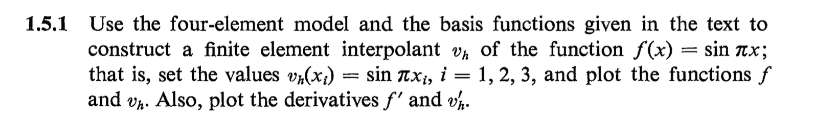 Solved 5.1 Use the four-element model and the basis | Chegg.com