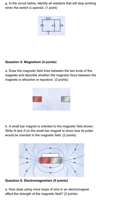 Solved g. In the circuit below, identify all resistors that | Chegg.com
