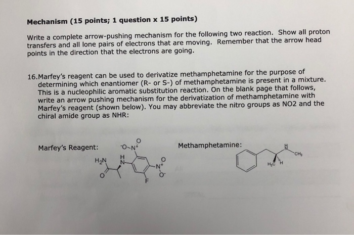 Solved Mechanism (15 points; 1 question x 15 points) Write a | Chegg.com